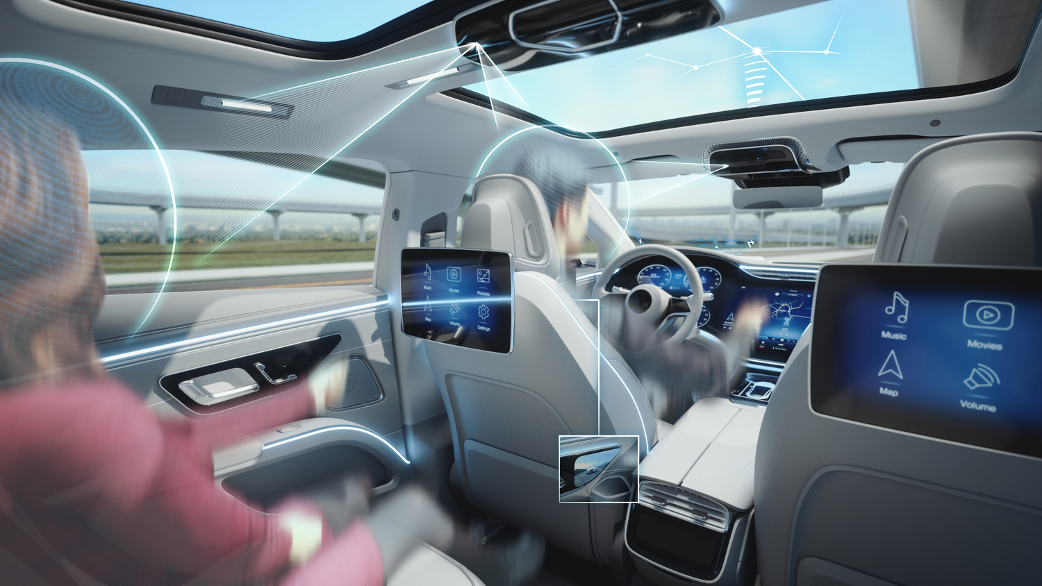 Digital Cockpit with TRAVEO™ T2G graphics MCU